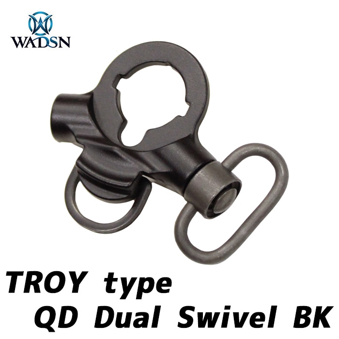 STD M4シリーズ用 TROYタイプ QD デュアルスイベル BK | 外装パーツ,スイベル関連 | | GUN MALL TOKYO WEB SHOP