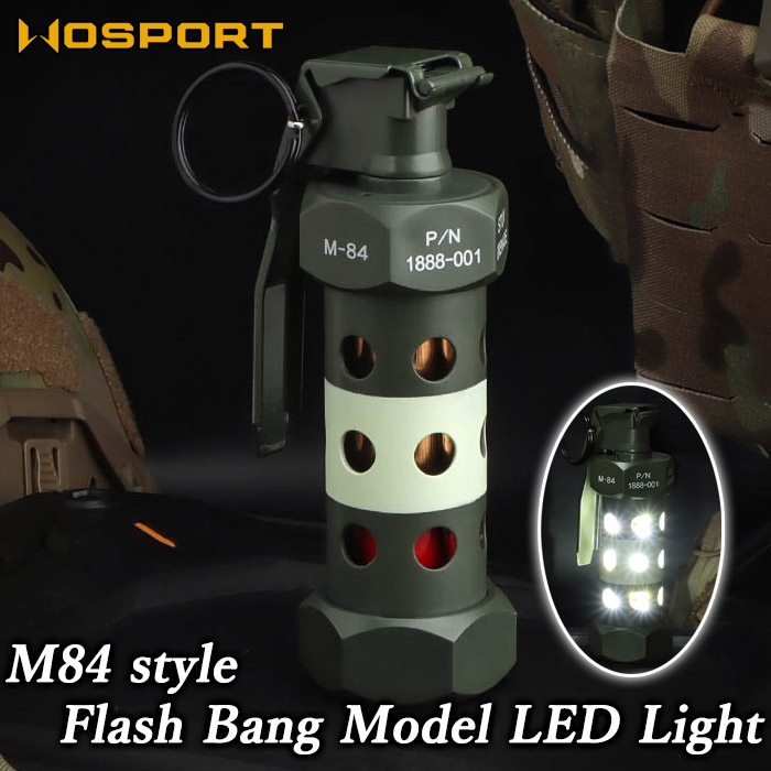 【9月24日入荷】M84タイプ フラッシュバン グレネード ≪LED点灯仕様≫ | 装備,その他 | | GUN MALL TOKYO WEB SHOP