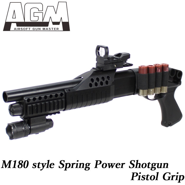 M180 ピストルグリップ エアコッキングショットガン セット | エアコッキング本体,ショットガンシリーズ | | GUN MALL ...