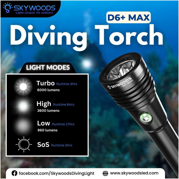 D6+ MAX Diving Flash Light | 光学機器,フラッシュライト | | GUN MALL TOKYO WEB SHOP