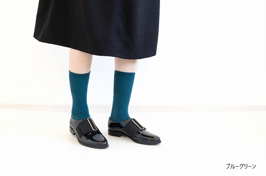 wool rib socks 2 | lady's | 靴下のhacu