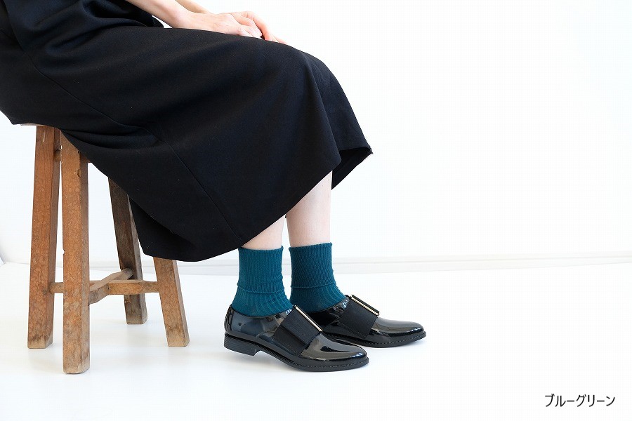 wool rib socks 2 | lady's | 靴下のhacu