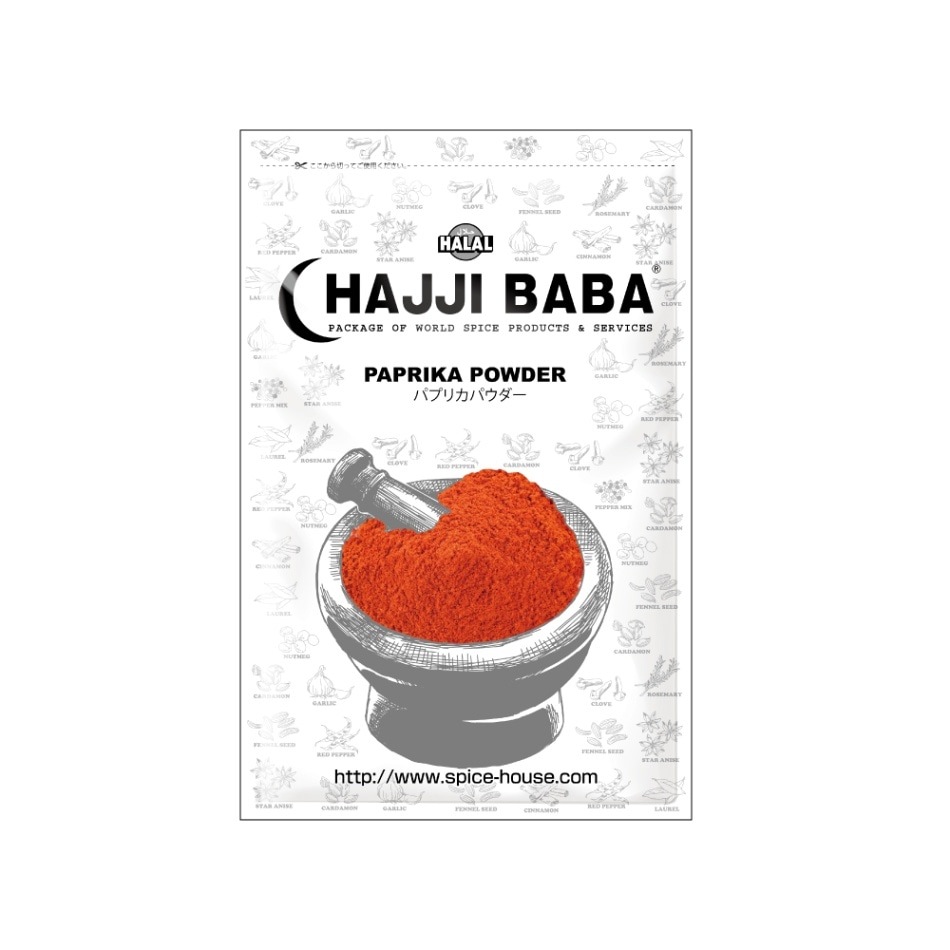 【HAJJIBABA】PAPRIKA POWDER/パプリカパウダー 1kg、500g、200g、30g | SPICE -【HAJJI ...