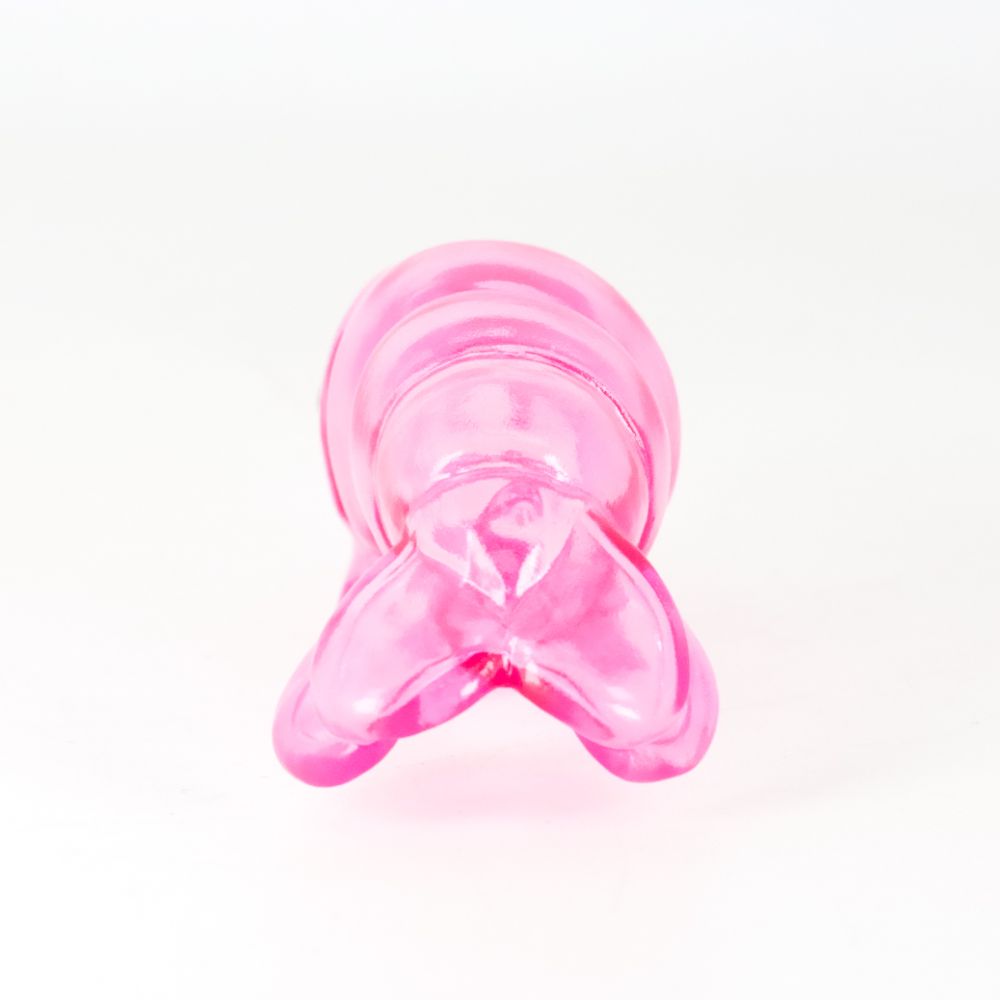 ソフビ/TINY SHOP/SHRIMP@WORK/クリアーピンク｜墓場の画廊ONLINE STORE