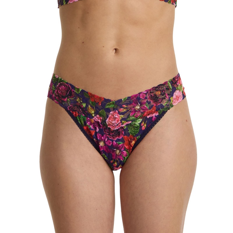 (取寄) ハンキー パンキー レディース シグニチャー レース プリンテッド オリジナル ライズ トング Hanky Panky women Signature Lace Printed Original Rise Thong Winters Tale オリジナルライズタンガ｜ハンキーパンキーオンラインショップ