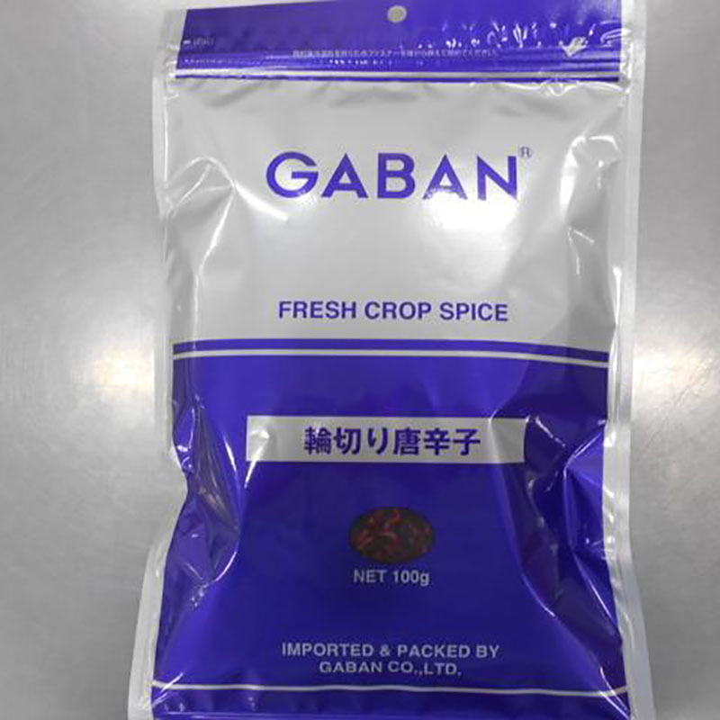 GABAN 輪切り唐辛子 100g袋【ハッピーモ】業務用食材・食品の業務スーパー通販サイト