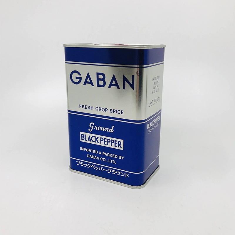 GABAN ブラックペッパーグラウンド 420g角缶【ハッピーモ】業務用食材・食品の業務スーパー通販サイト