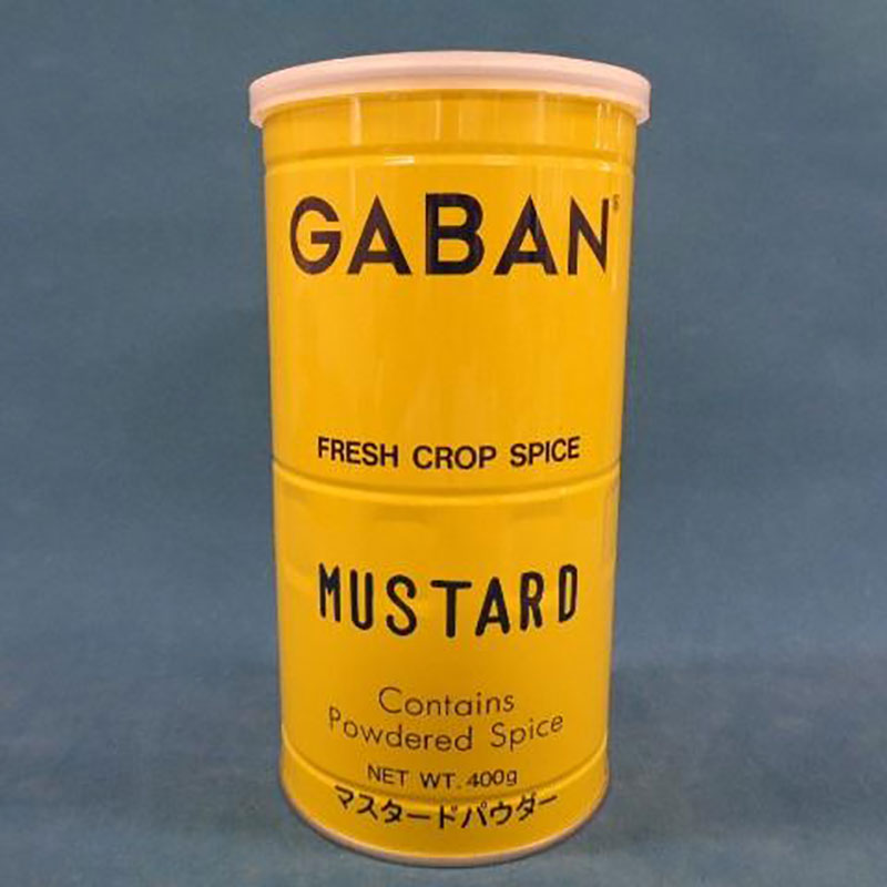 GABAN マスタードパウダー 400g缶の通販,こだわりスパイスの通販【ハッピーモ】業務用食材・食品の卸・仕入れ用業務スーパー通販