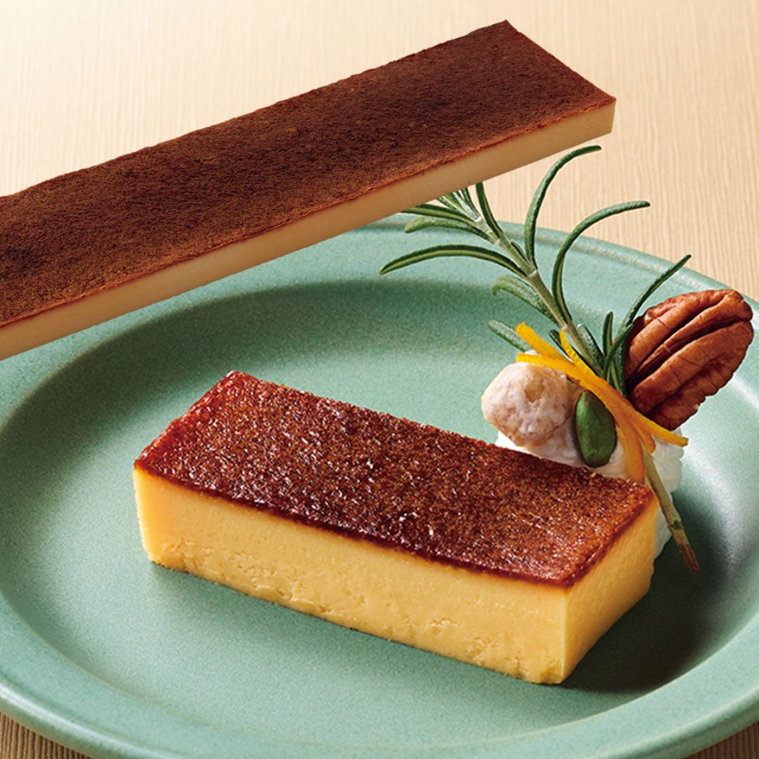 バスクチーズケーキ業務用 460g フレック フリーカットケーキ｜業務スーパーハッピーモ