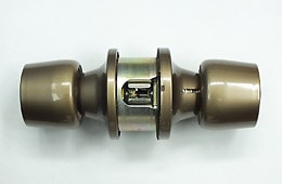 【在庫限り！ ノークレームで購入ください】 【EPO LOCK（エポロック）】 クラシック間仕切錠（ドアノブ） A-H542-CP ブラウン色 ...