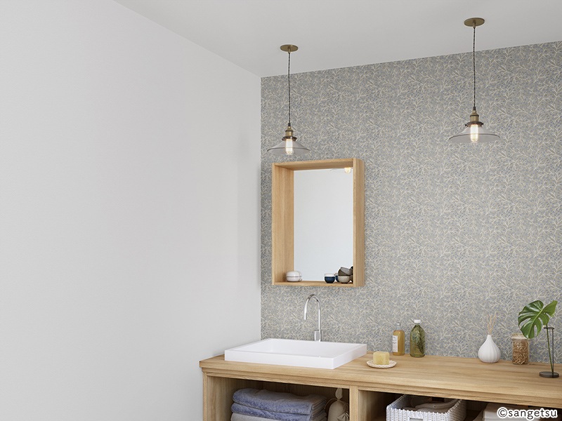 サンゲツ RE55935 パターン【15m/30m/道具付/道具無】選択 生のり付き壁紙 ReSERVE リザーブ セット販売（購入単位：セット） | 壁・床・窓のDIYリフォームなら【ハロハロ】