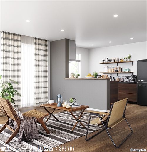 サンゲツ 石目調 12色 SP9701～SP9712 SP 2023-2025 生のり付き壁紙（購入単位：m） 1本(1巻)最大30m | 壁・床・窓のDIYリフォームなら【ハロハロ】