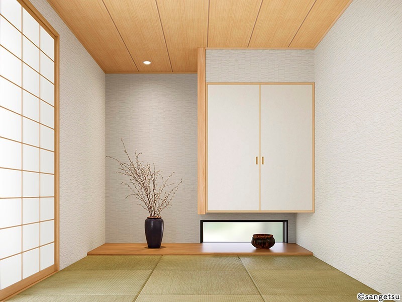 サンゲツ RE53383 【15m/30m/道具付/道具無】選択 生のり付き壁紙 ReSERVE セット販売（購入単位：セット） | 壁・床・窓のDIYリフォームなら【ハロハロ】