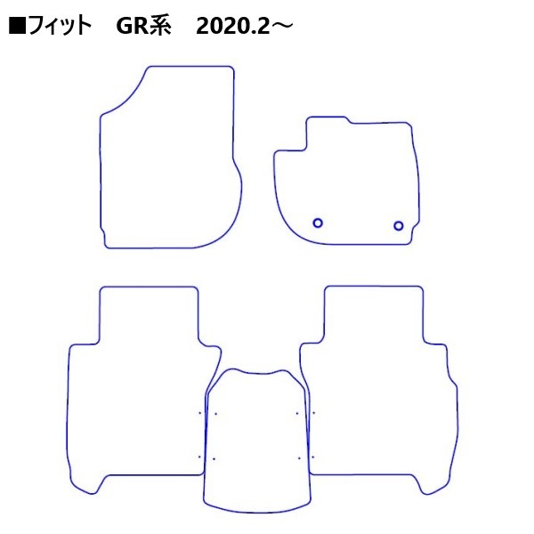 ハセ・プロ公式 オンラインショップ 本店 | 【通販限定】ハセ・プロレーシング チョイス プレステージマット ホンダ フィット GR系 HPR-CPH8 | メーカーから探す,HONDA(か ...