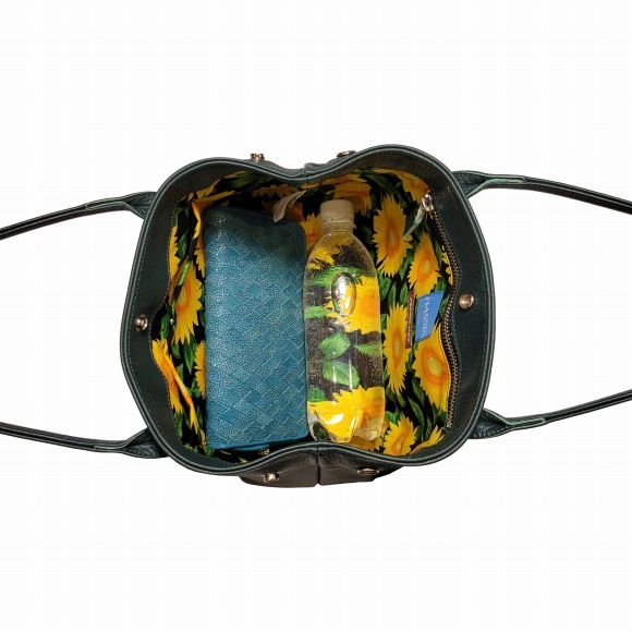 pocket-man ポケットマン バッグ (グリーン/サンフラワー（ヒマワリ）) | ライフスタイル,pocket-man(ポケットマン ...