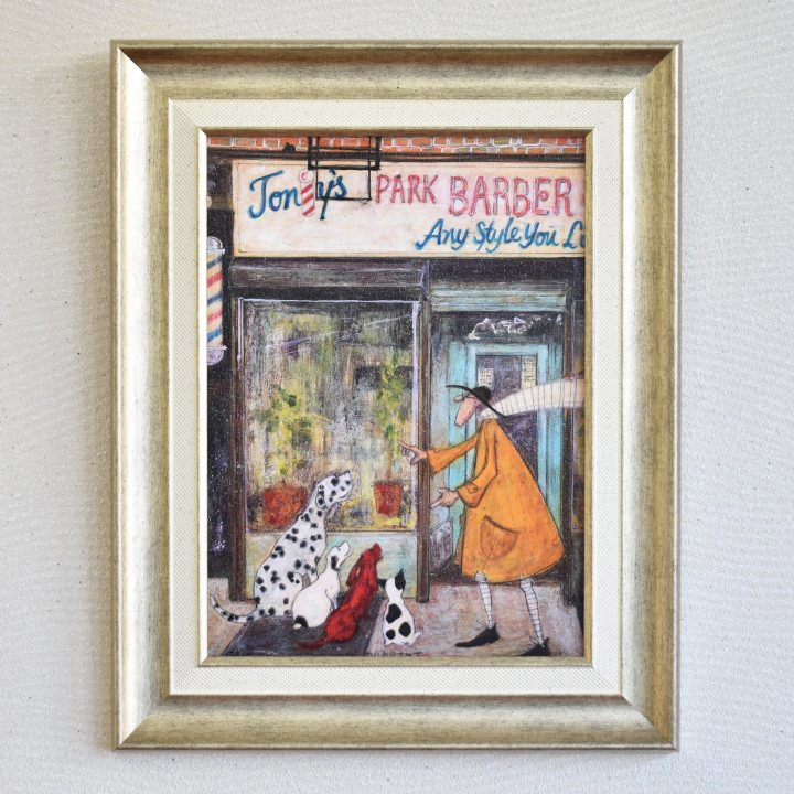 アートパネル｜サムトフト｜特殊ゲル加工アート｜バーバーショップカルテット｜約30.5×39.5cm | インテリア雑貨,アート | Hauspot ～ハウスポット～ オンライン本店