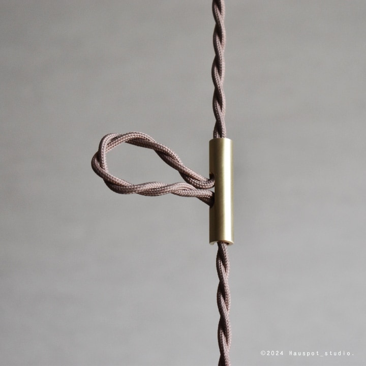 コードアジャスター｜ペンダントライト用 ｜ストレートタイプ｜ 真鍮 鉄 アイアン｜照明用 コードクリップ | 照明,コードアジャスター | Hauspot ～ハウスポット～ オンライン本店