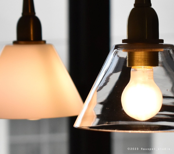 ペンダントライト ソケット シェード セット｜Mini Glass Lighting｜E17 コード選べる 30cm 60cm 100cm 150cm｜シーリングカバー付き Klein ...