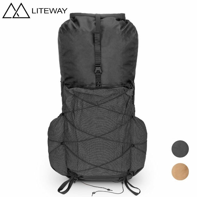 ライトウェイ LITEWAY ELEMENTUM PACK 50L (ECOPAK EPX200) トレッキング ザック | GLAGH グラフ