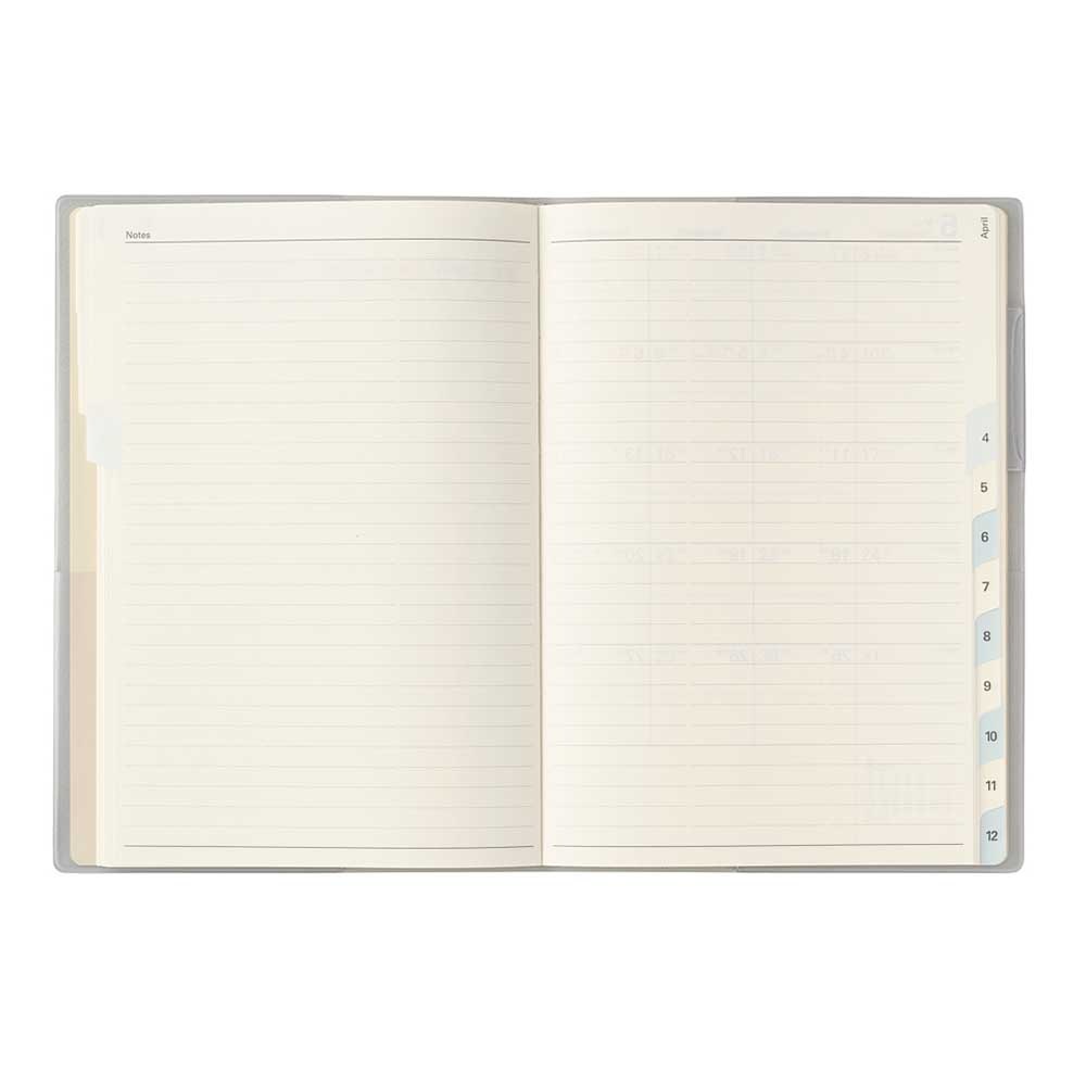 2024年1月始まり手帳 NOLTY(ノルティ) アクセスB6 デュアルマンスリー 月曜始まり(グリーン,イエロー)[6475,6476][M便 7/20] | 2024年4月始まり 2025 ...