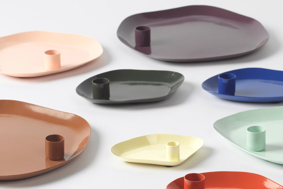 CANDLE PLATE 'MIE' (HBC-226)