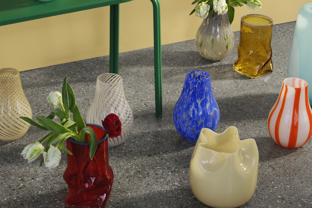 VASE 'ADA CROSSSTRIPE'(HBC-247,248)