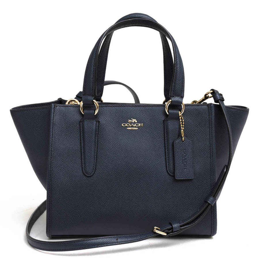 COACH 33996 Mini Carryall in Crossgrain Leather ミニクロスビーキャリーオール / コーチ ...