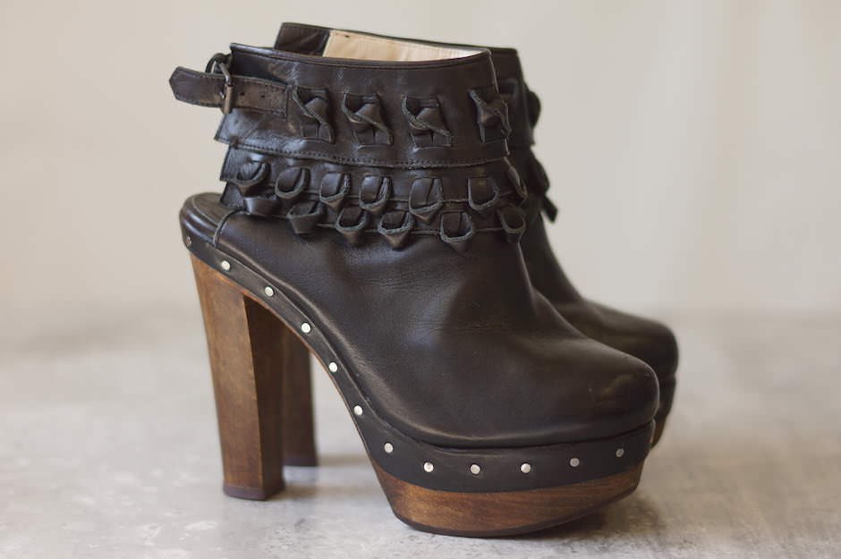 ブーツ 3.1 Phillip Lim Tom Tom Knotted Clog Bootie / フィリップリム ブーティー ショートブーツ ...