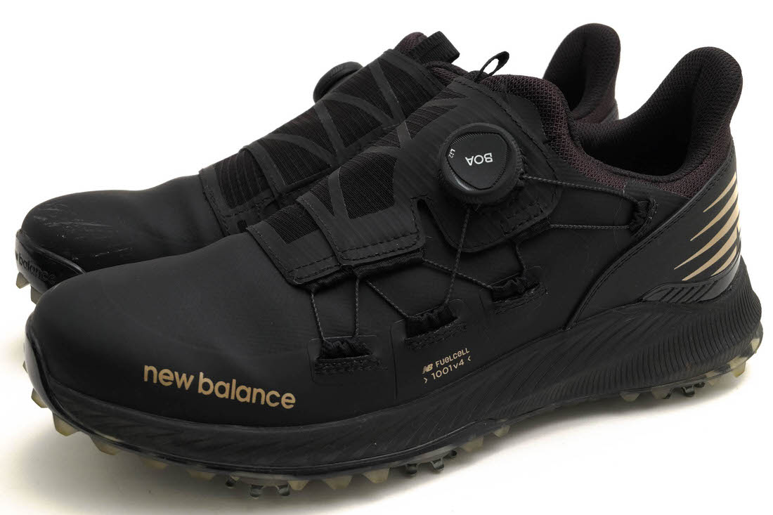 NEW BALANCE UGB1001B FuelCell 1001 v4 BOA(R) B / ニューバランス ゴルフシューズ ブラック 黒 ...
