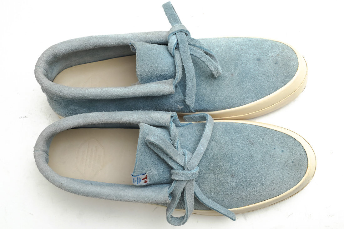 VISVIM FLYNT LO SUEDE / ビズビム 牛革 LT BLUE ライトブルー 水色 ローカットスニーカー メンズ | BRANDING