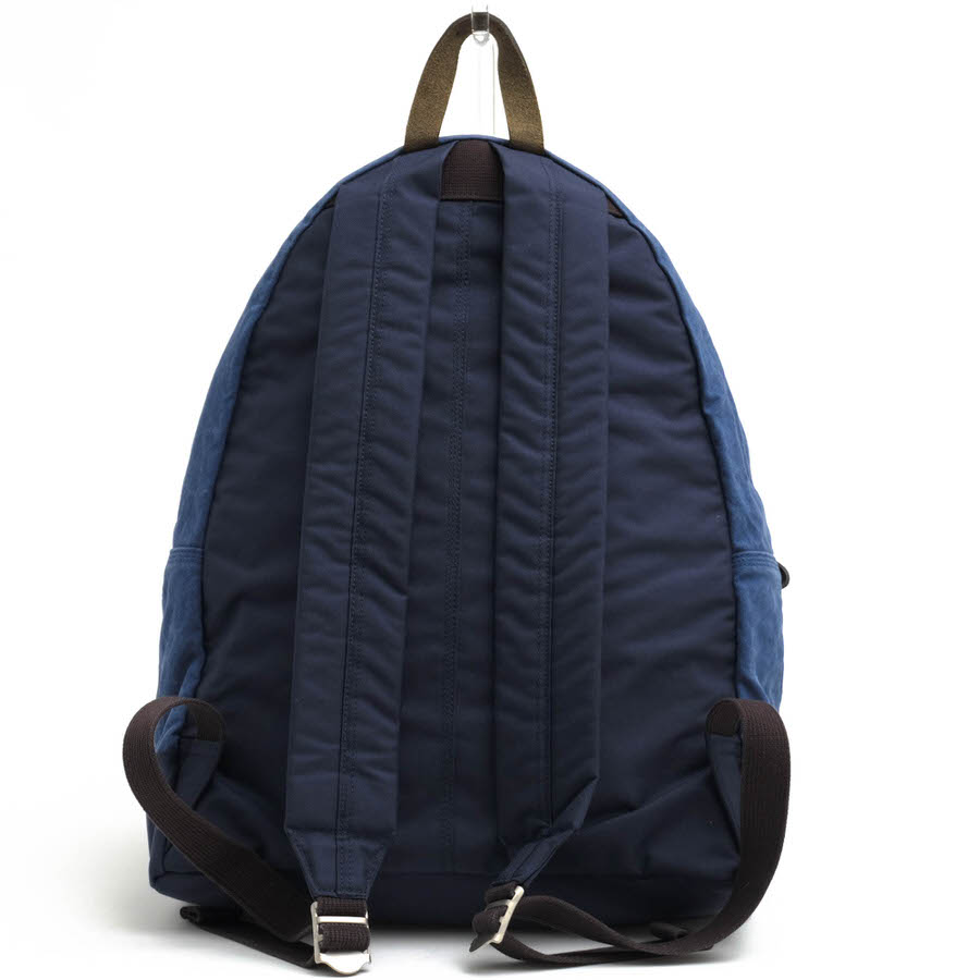 PORTER 193-04065 BRIDGE DAYPACK ブリッジ / ポーター 吉田カバン コットンキャンバス パラフィン加工 バイカラー デイパック ウォッシュ加工 ブルー 青 ...