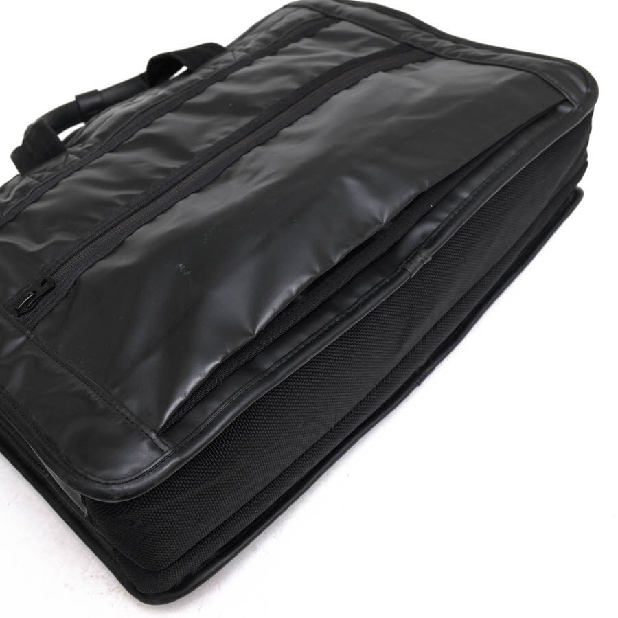 PORTER 645-09260 DEVICE BRIEFCASE デバイス / ポーター 吉田カバン ターポリン ボンディング加工 ノートPC収納可 2WAY ショルダーバッグ ブラック 黒 ...