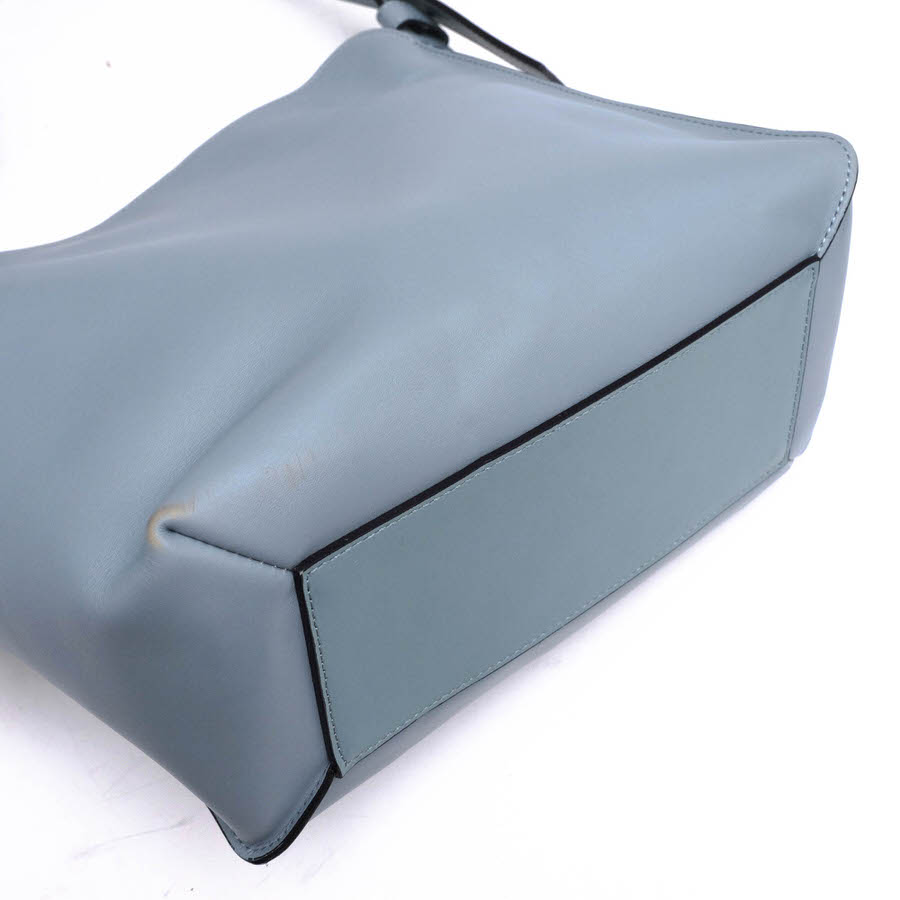 Epoi 40909-80 BEPO 02 ゼロニ / エポイ ワンショルダー イタリアンカーフ 牛革 ブルー 青 ショルダーバッグ ...