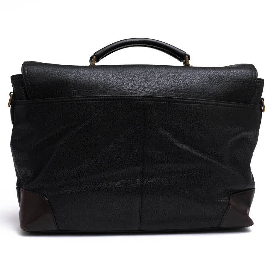 COACH 70480 Crosby Flap Brief クロスビー フラップ ブリーフ / コーチ イタリア産 チェルボレザー 牛革 シボ ...