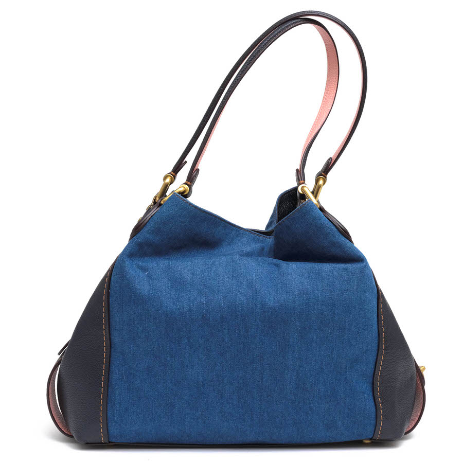 COACH 28916 Denim and Leather Edie デニム アンド レザー イーディー / コーチ 2018年 日本限定 ...