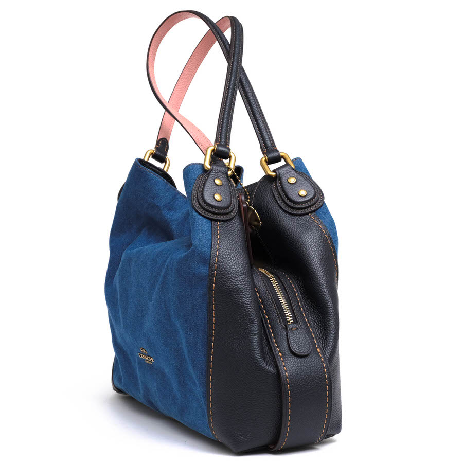 COACH 28916 Denim and Leather Edie デニム アンド レザー イーディー / コーチ 2018年 日本限定 ...