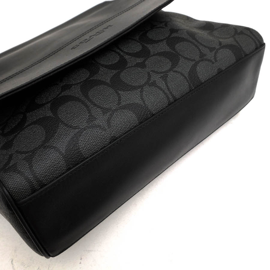 COACH 573 Houston Map Bag In Signature Canvas ヒューストン マップバッグ / コーチ ...