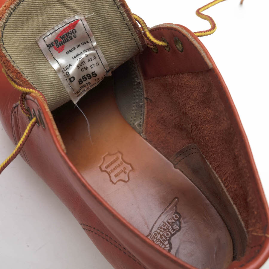 RED WING 8595 WORK CHUKKA ORO-RUSSET PORTAGE ワークチャッカ オロラセット ポーテージ / レッド ...