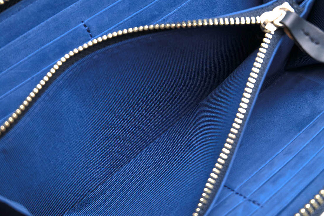 ARTS＆CRAFTS ROUND-ZIP LONG WALLET / アーツアンドクラフツ 水染めコードバン 馬革 小銭入れあり ラウンド ...