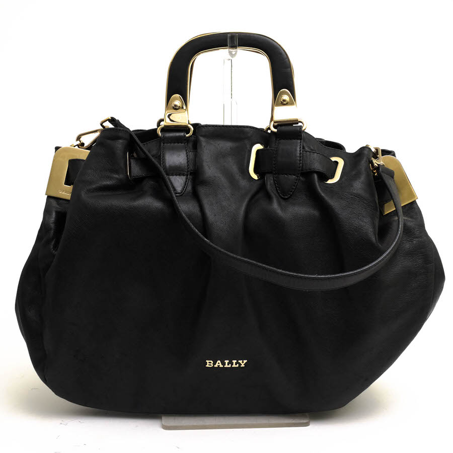 BALLY CORNELLA / バリー シフォン 牛革 カーフ 2WAY ショルダーバッグ ブラック 黒 ハンドバッグ レディース | BRANDING