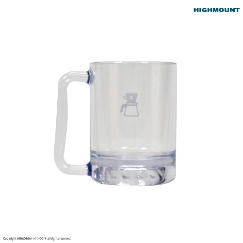 コーヒーマグ 400ml クリア | HIGHMOUNT,コーヒーグッズ | High MOUNT オンラインストア