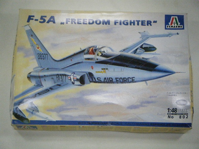 F-5A （イタレリ） No802 | 飛行機プラモデル,1/48 航空機,1/48 戦後の航空機,アメリカ空軍機 | 中古プラモの ネットホビー,ヒロップ－オン
