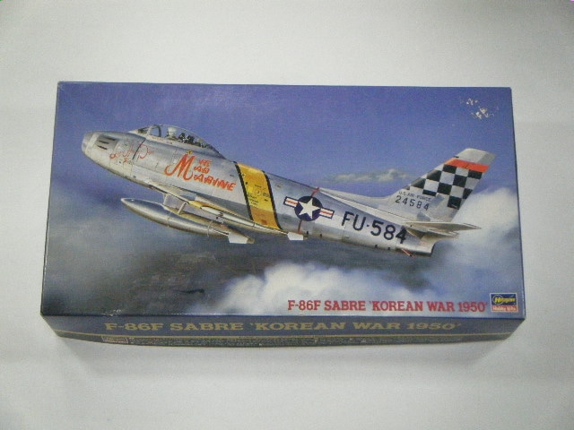 F-86F/コリアンウォー1950 （ハセガワ） 07082 | 飛行機プラモデル,1/48 航空機,1/48 戦後の航空機,アメリカ空軍機 | 中古プラモの ネットホビー,ヒロップ－オン