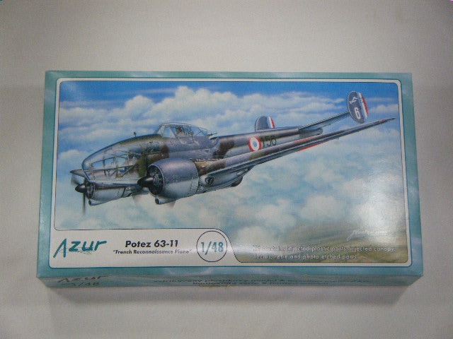 ポテー63-11 （アズール） A059 | 飛行機プラモデル,1/48 航空機,1/48 第二次大戦機,1/48 フランス機 | 中古プラモ ...