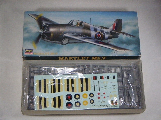 マートレット MK4 （ハセガワ） AP118 | 飛行機プラモデル,1/72 航空機,1/72 第二次大戦機,1/72 イギリス機 | 中古 ...
