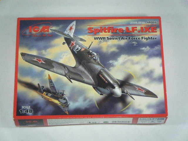 スピットファイアLF9E/ソ連軍 （ICM） 48066 | 飛行機プラモデル,1/48 航空機,1/48 第二次大戦機,1/48 ソ連機 ...