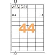 訂正ラベル A4 44面 |ヒサゴオンラインショップ（HISAGO）