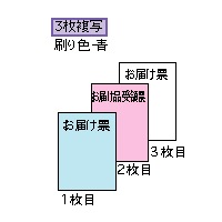 お届け票 A6タテ 3P |ヒサゴオンラインショップ（HISAGO）