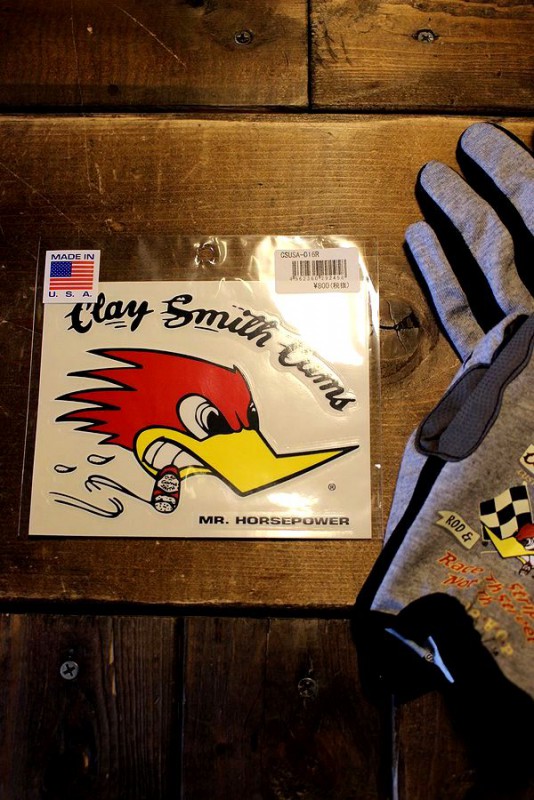CLAY SMITH(クレイスミス) CSUSA-016R Clay Smith Sticker Msize ステッカー | バイクウェア ...