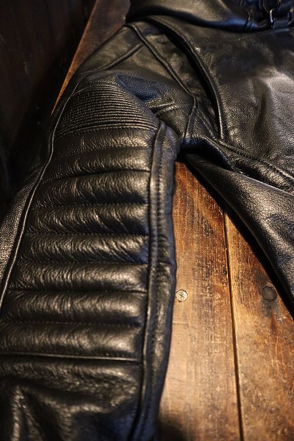 KADOYA(カドヤ) K'S LEATHER MR-LOADED エムアールローデッド レディースレザーパーカー ブラック | KADOYA,レディース | バイクウエア＆アメカジHistory